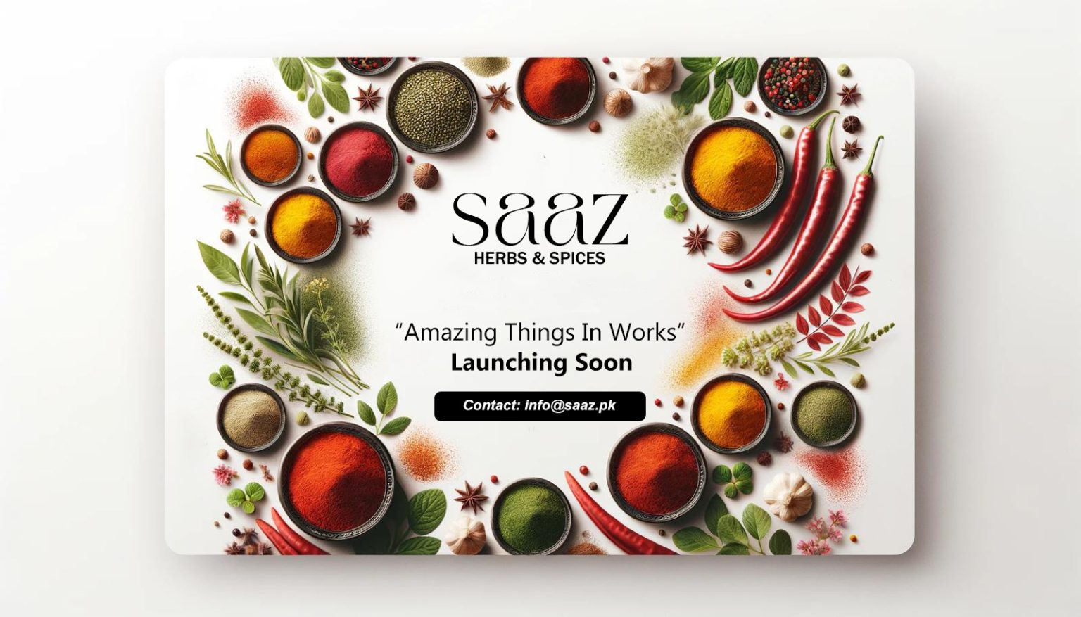 SAAZ – The Premium World of Spices & Herbs